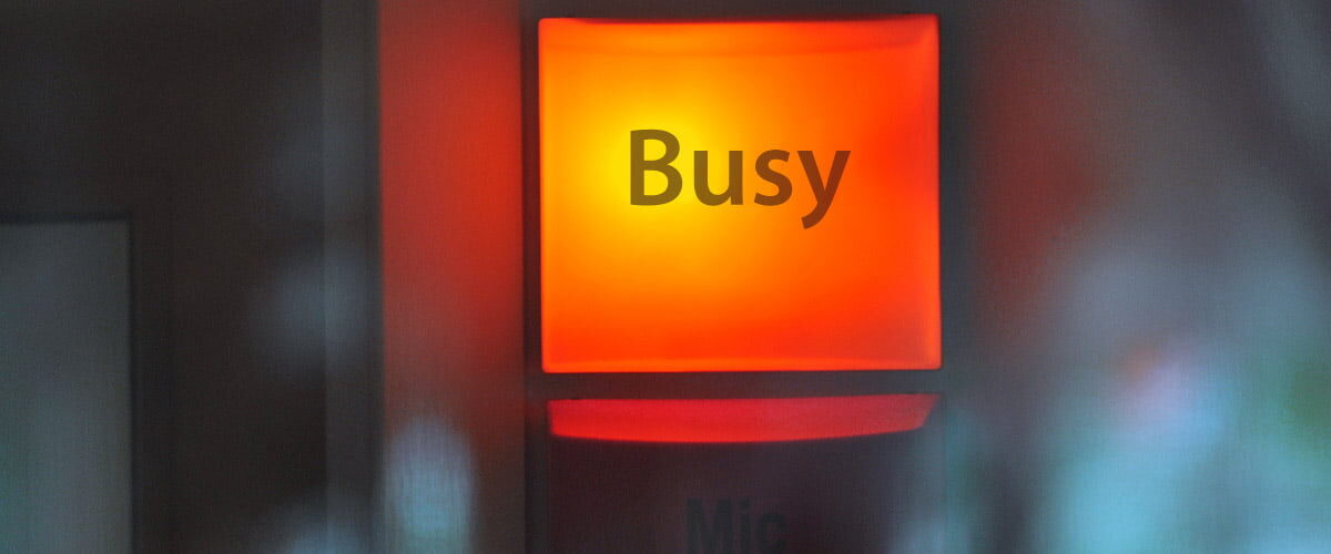 Your Busy Badge is Showing - 3 Productivity Changes to Make for 2018