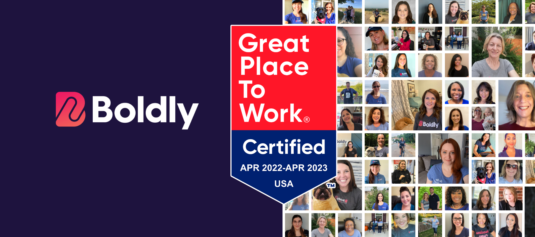 Boldly Certified As A Great Place To Work For 5th Consecutive Year